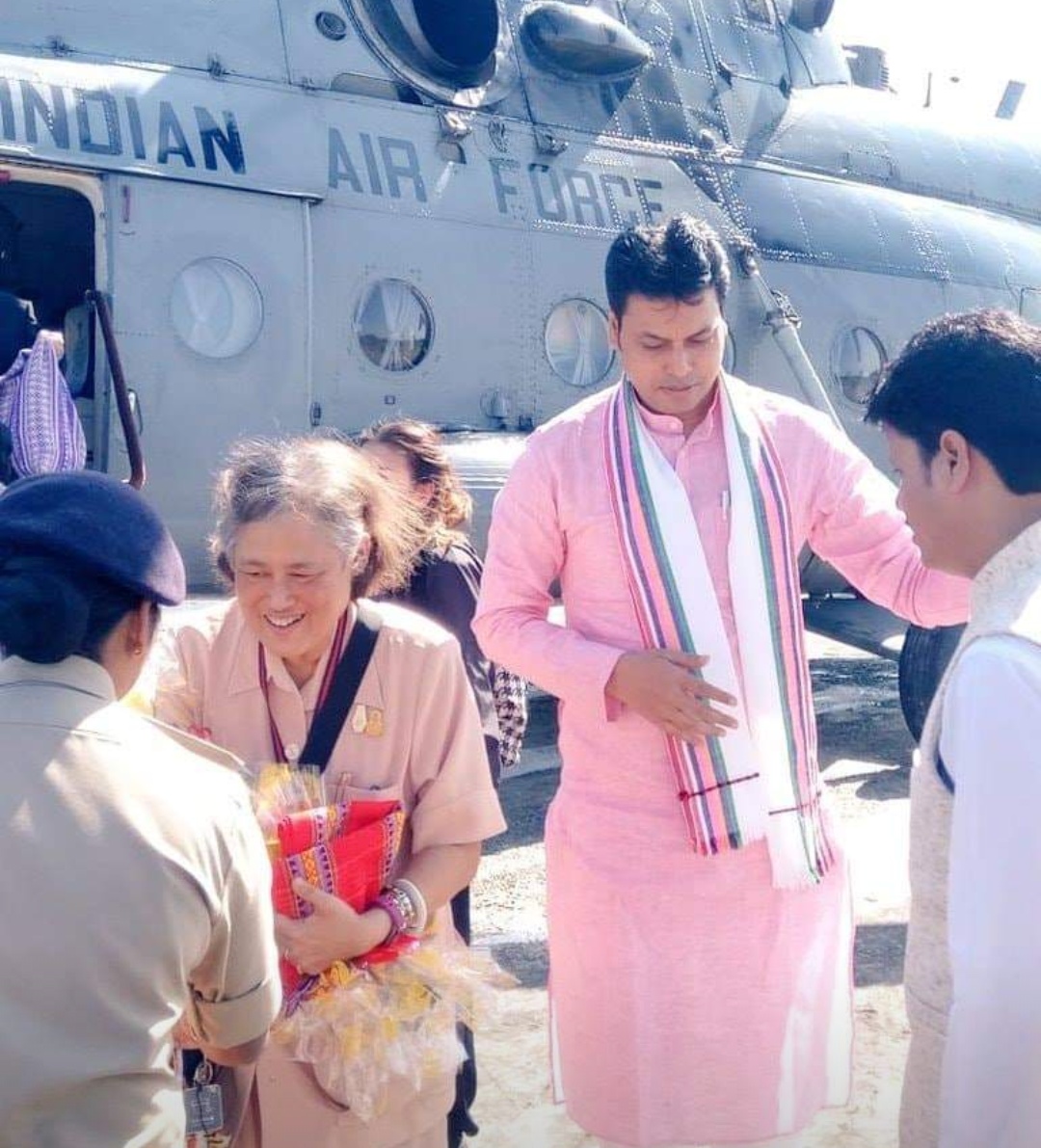 Thailand's Her Royal Highness Princess Maha Chakri Sirindhorn arrives ...
