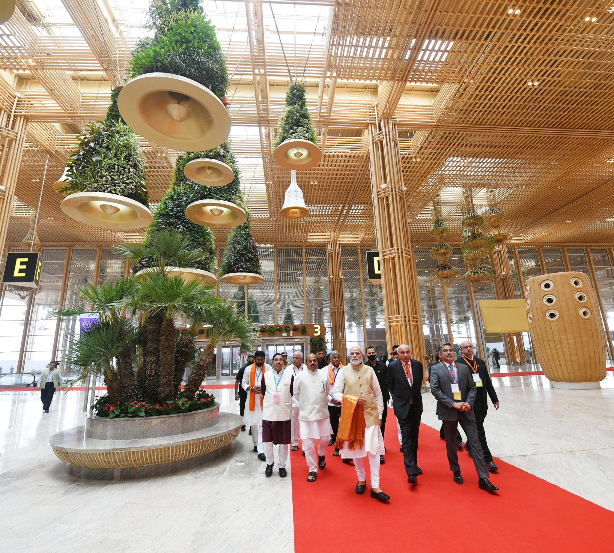 PM inaugurates Terminal 2 of Kempegowda International Airport at ...