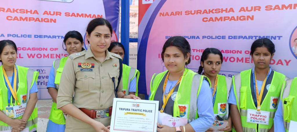 Sudhambika R appointed as New SP of Unakoti district - Tripura News Live
