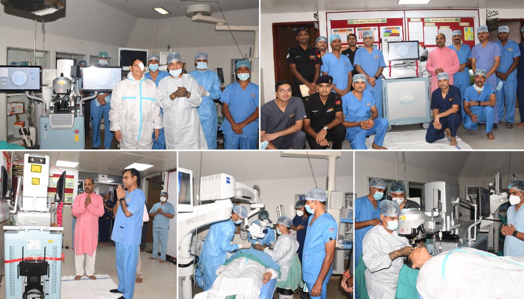 Army Hospital R&R Performs First Robotic Custom Laser Cataract Surgery ...