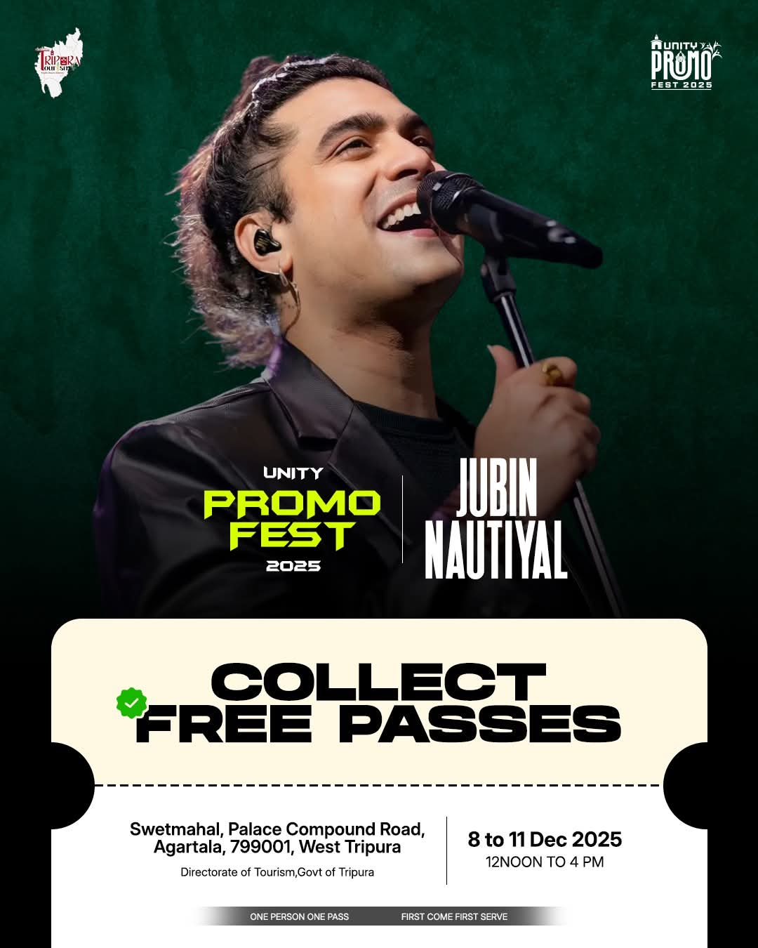 Unity Promo Fest 2025 to Conclude on December 12; Sourav Ganguly and Jubin Nautiyal to Grace the ...
